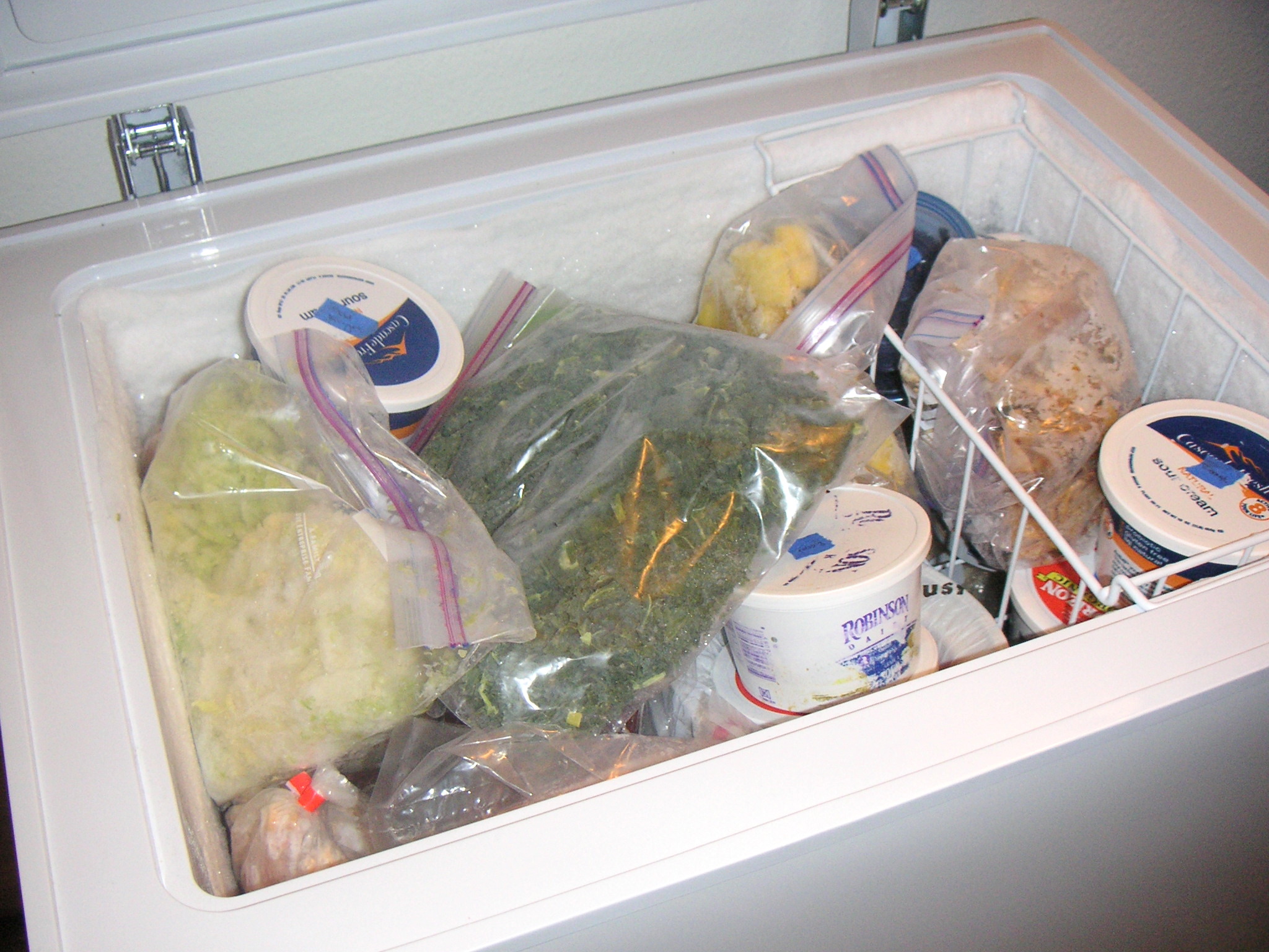 Open freezer - Whole Natural Life